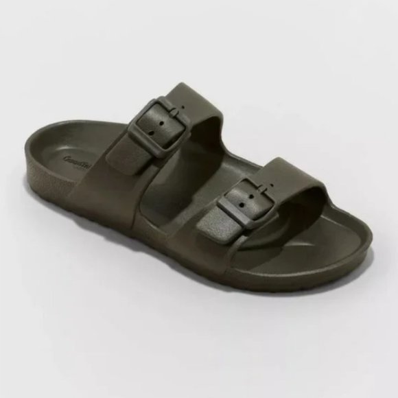 Goodfellow & Co | Shoes | Mens Carson Two Band Slide Sandals Goodfellow ...